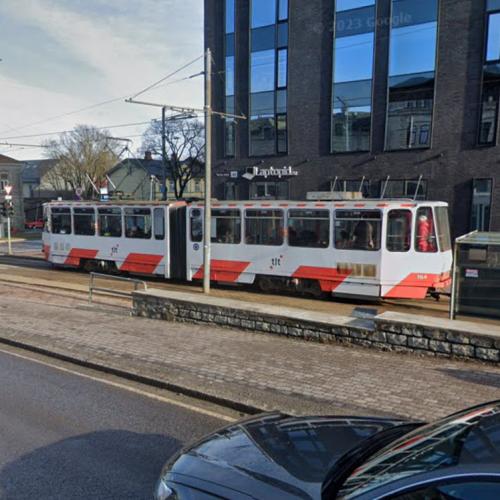 Aktsiaselts Tallinna Linnatransport (TLT) Tram #164 in Tallinn, Estonia ...