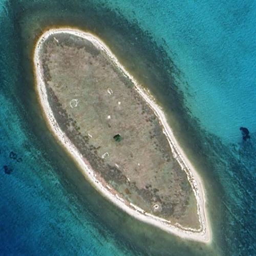 Hrid Kurjak in Ilovik, Croatia (Google Maps)