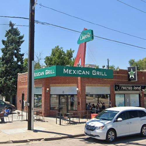 The original Chipotle Mexican Grill in Denver, CO - Virtual Globetrotting