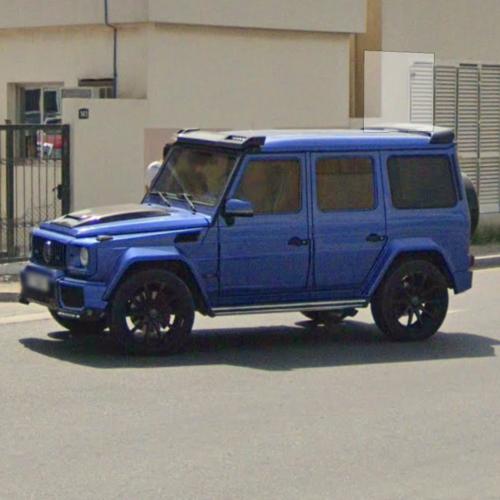 Mercedes-AMG Brabus G63 in Dubai, United Arab Emirates (Google Maps)