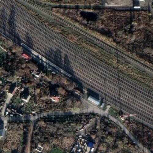 Lugovoye railway station in Kaliningrad, Russian Federation (Google Maps)