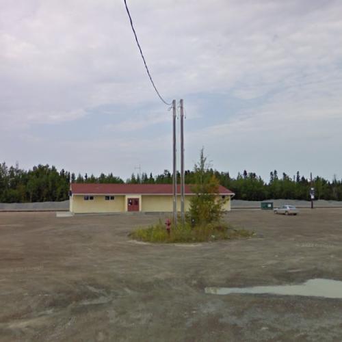 Thompson station (Manitoba) in Thompson, Canada (Google Maps)