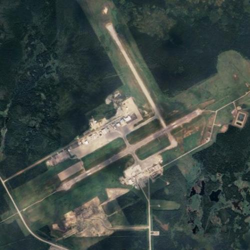 Thompson Airport in Thompson, Canada (Google Maps)