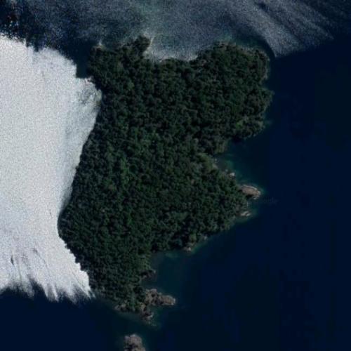 Isla Santa Teresita in Nonthué, Argentina (Google Maps)