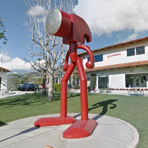 'Big Red' by Ed Benavente in Malibu, CA - Virtual Globetrotting