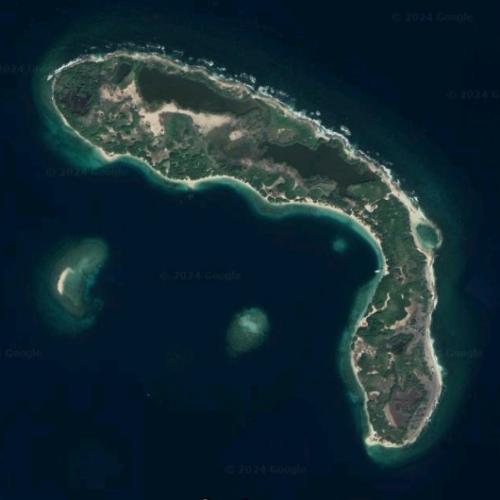 Isla Larga in Puerto Cabello, Venezuela (Google Maps)