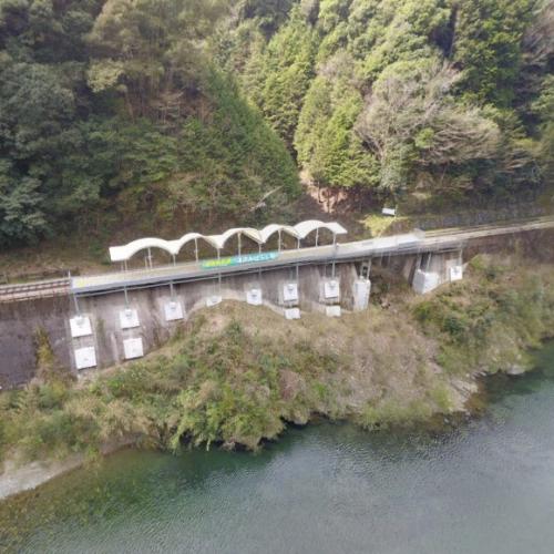 Seiryu Miharashi Station in Iwakuni, Japan (Google Maps)