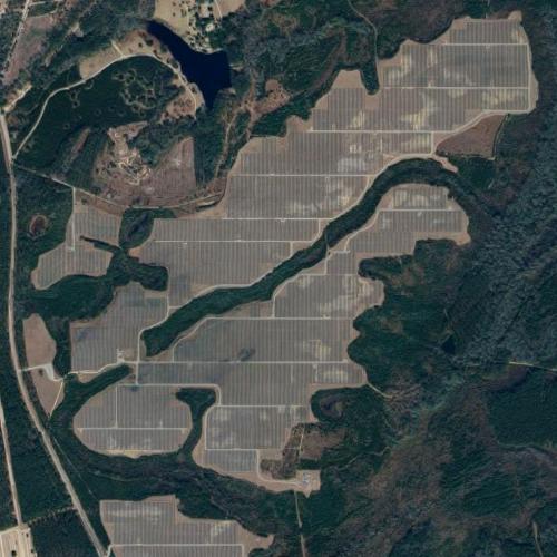 Moffett Solar in Early Branch, SC (Google Maps)