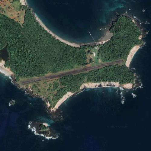Punta Cocos Airport in La Esmeralda, Panama (Google Maps)