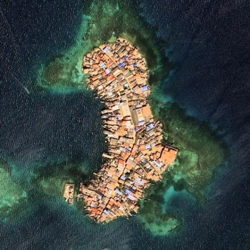 Rio Sidra in Cartí Sugtupu, Panama (Google Maps)