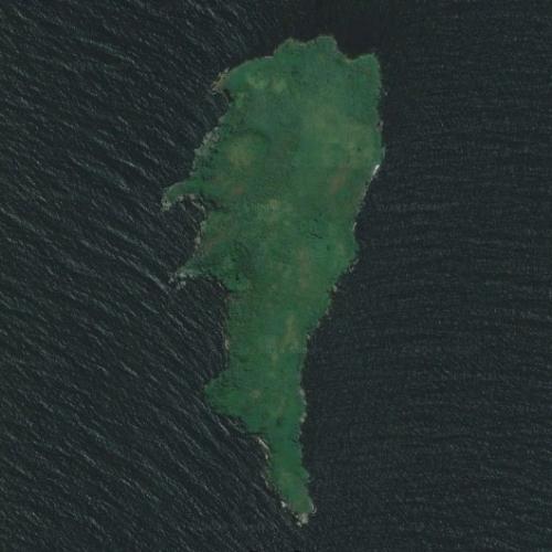 Waitwe Island in Wabuziba Island, Uganda (Google Maps)