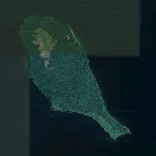 Sindiro Island in Mpata Island, Uganda (Google Maps)