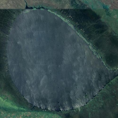 Lake Boya in Kabongo, Democratic Republic of the Congo (Google Maps)