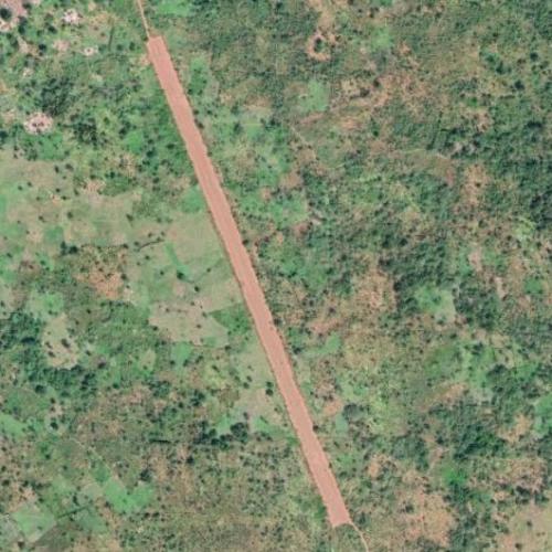Ibba Airstrip in Maridi, South Sudan (Google Maps)