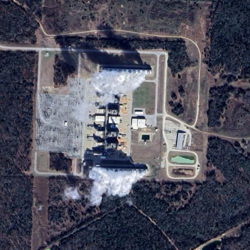 Freestone Energy Center in Fairfield, TX (Google Maps)