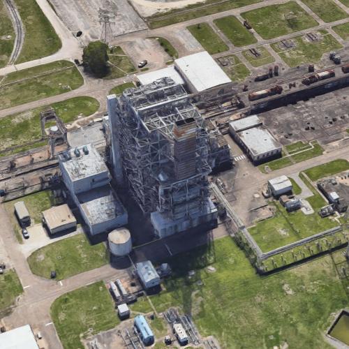 Greens Bayou Plant in Houston, TX (Google Maps)