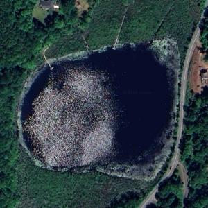 Dean Pond in Lake Carmel, NY - Virtual Globetrotting