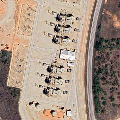 Morgan Creek Gas Turbine Power Plant in Colorado City, TX - Virtual ...