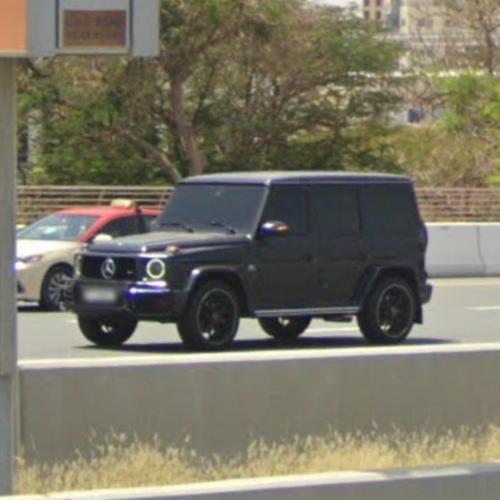 Mercedes-AMG G 63 W463 2018 in Dubai, United Arab Emirates (Google Maps)