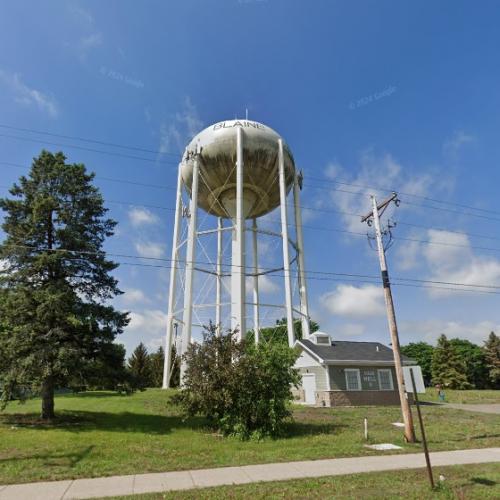 Blaine Water Tower in Blaine, MN - Virtual Globetrotting