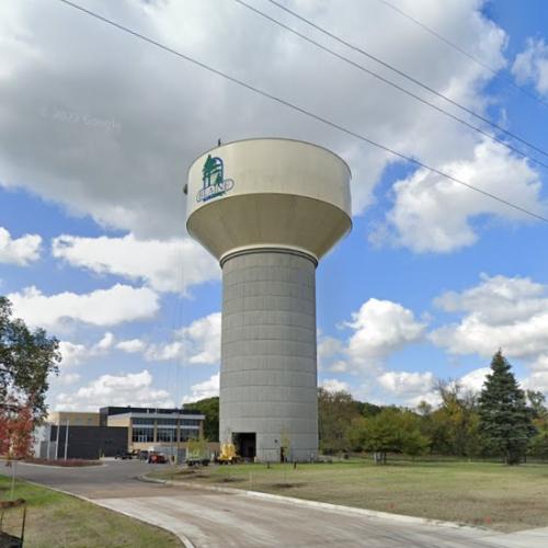 Blaine Water Tower in Blaine, MN (#2) - Virtual Globetrotting