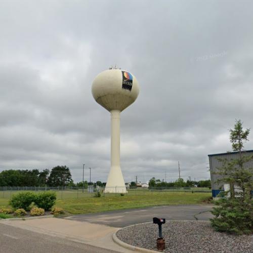 Becker Water Tower in Becker, MN (#3) - Virtual Globetrotting