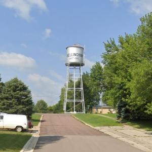 Bellingham Water Tower in Bellingham, MN - Virtual Globetrotting