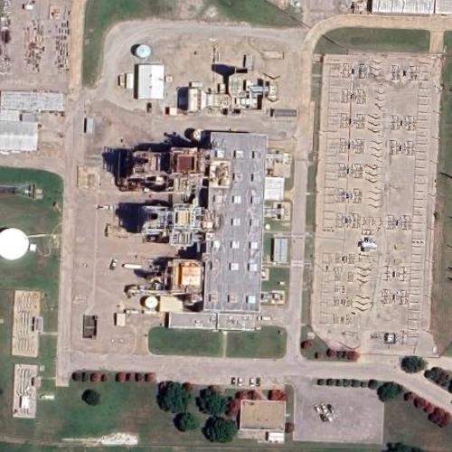 Ray Olinger Power Plant in Nevada, TX (Bing Maps)