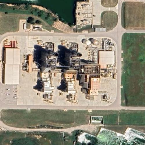 Thomas C. Ferguson Power Plant in Horseshoe Bay, TX (Google Maps)