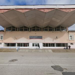 Usinsk railway station in Usinsk, Russian Federation - Virtual ...