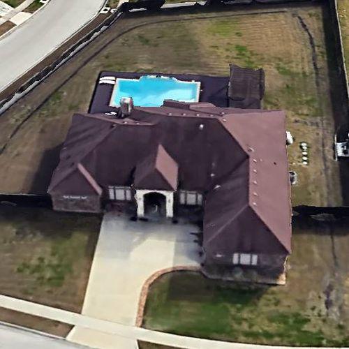 A.B. Quintanilla's House in Corpus Christi, TX (Google Maps)