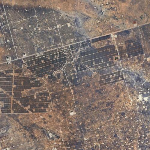 Permian Solar Project in Andrews, TX (Google Maps)