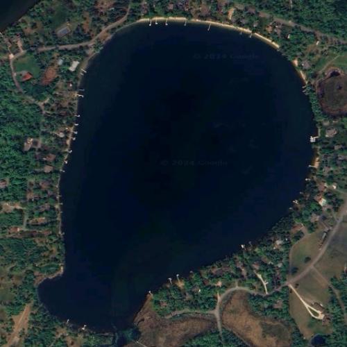 Ruth Lake in East Gull Lake, MN (Google Maps)