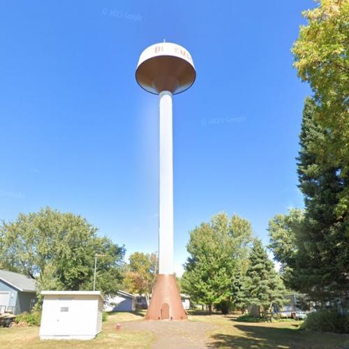 Buckman Water Tower in Buckman, MN (Google Maps)