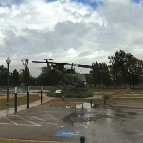 UH-1C in Bullard, TX (Google Maps)