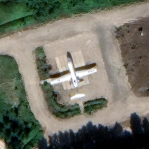 Yak-40 in Khanty-Mansiysk, Russian Federation (Google Maps)