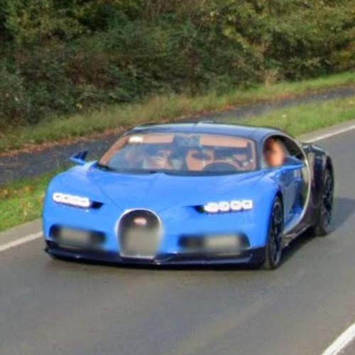 Bugatti Chiron in Düsseldorf, Germany (Google Maps) (#9)