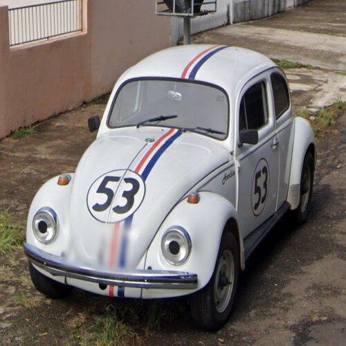 Another Classic Volkswagen Beetle in Apucarana, Brazil (Google Maps)