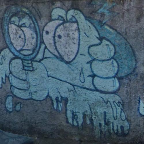 Graffiti in São Paulo, Brazil (Google Maps)