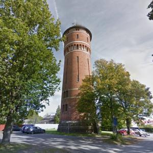 Nora Water Tower in Nora, Sweden - Virtual Globetrotting