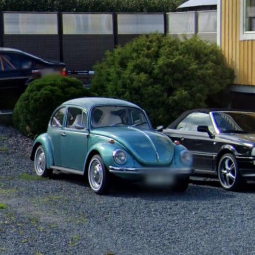 Volkswagen Beetle in Hedemora, Sweden (Google Maps)