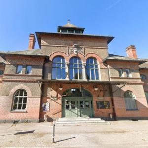 Avesta Krylbo railway station in Krylbo, Sweden - Virtual Globetrotting