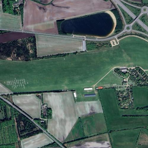 Svæveflyvecenter Arnborg in Birk, Denmark (Bing Maps)