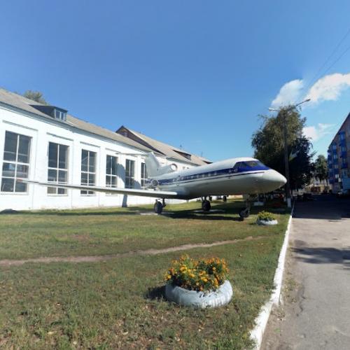Yak-40 in Kirovohrad, Ukraine (Google Maps)