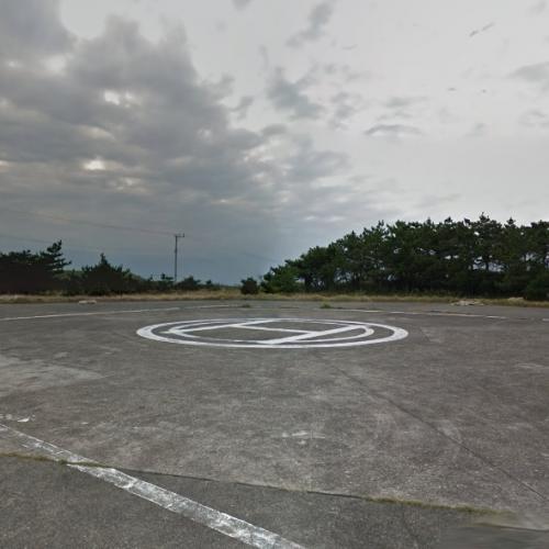 Kozushima Heliport in Kozushima, Japan (Google Maps)