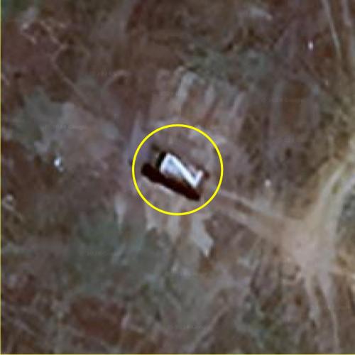 Russian truck with huge Z on roof in Kherson, Ukraine (Google Maps)