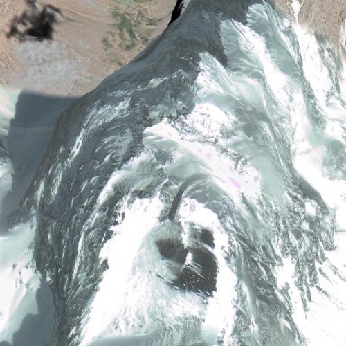 Gora Ityk in Gul’cha, China (Google Maps)