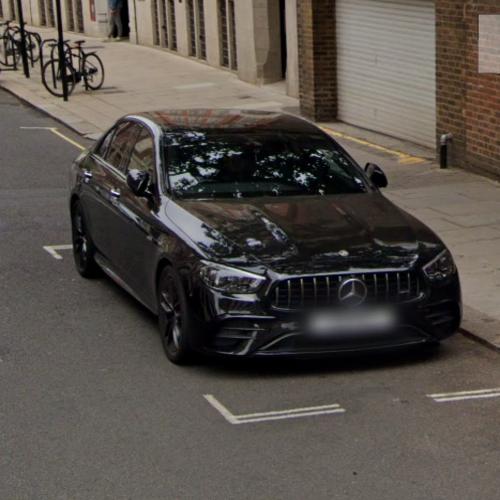 Mercedes-AMG E53 in London, United Kingdom (Google Maps)