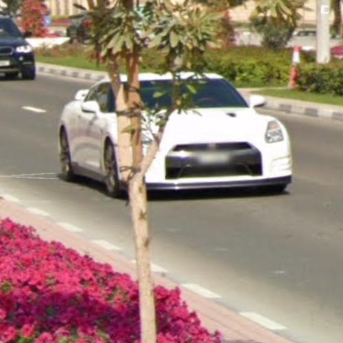 Nissan GT-R R35 in Dubai, United Arab Emirates (Google Maps) (#4)