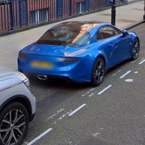 Alpine A110 in London, United Kingdom (Google Maps) (#3)